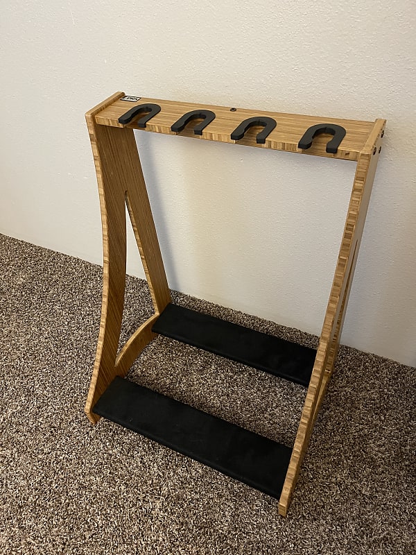 DRS Racks Alpha 4 Solid Bamboo Guitar Stand | Reverb