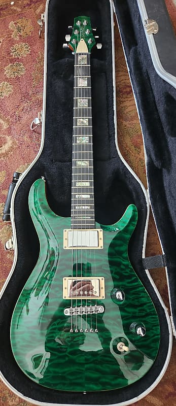 Carvin CT-6 2000's Emerald Green Quilt | Reverb