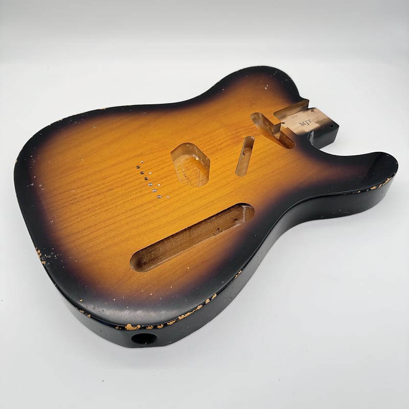 MJT USA Telecaster Relic Alder Body Nitro Light MJT4272 | Reverb