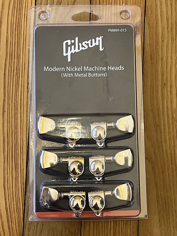 Gibson Modern Nickel Machine Heads With Metal Buttons - | Reverb