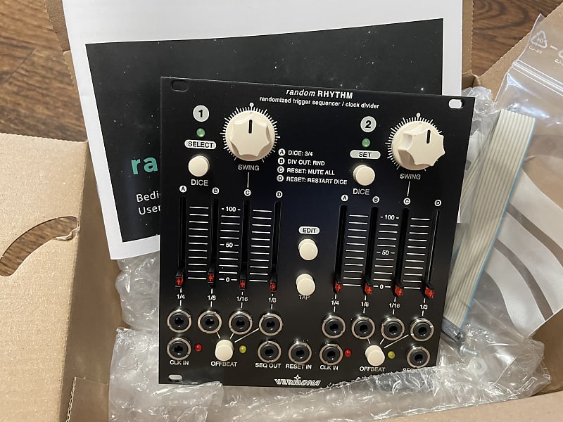 Vermona randomRHYTHM Random-Based Trigger Sequencer | Reverb