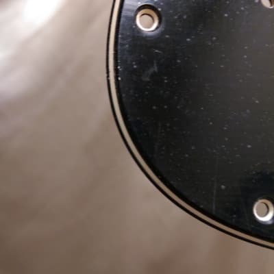 Replacement pickguard for Squier Bronco Bass in 3 ply "aged" | Reverb