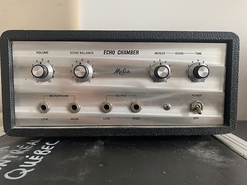 Melos Echo Chamber 1970s (Univox EC80a) | Reverb