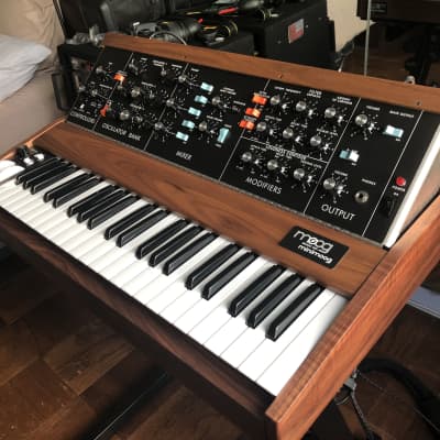 Moog Minimoog Model D Walnut Limited Edition Reissue 2018 | Reverb