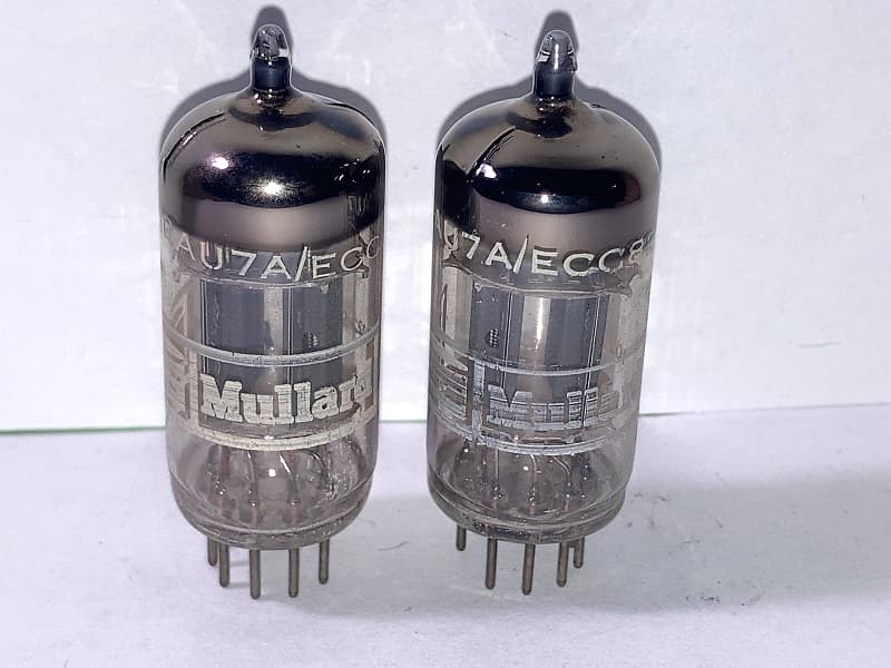 1969 Mullard Blackburn 12AU7 12AU7A ECC82 Tubes, Platinum | Reverb UK