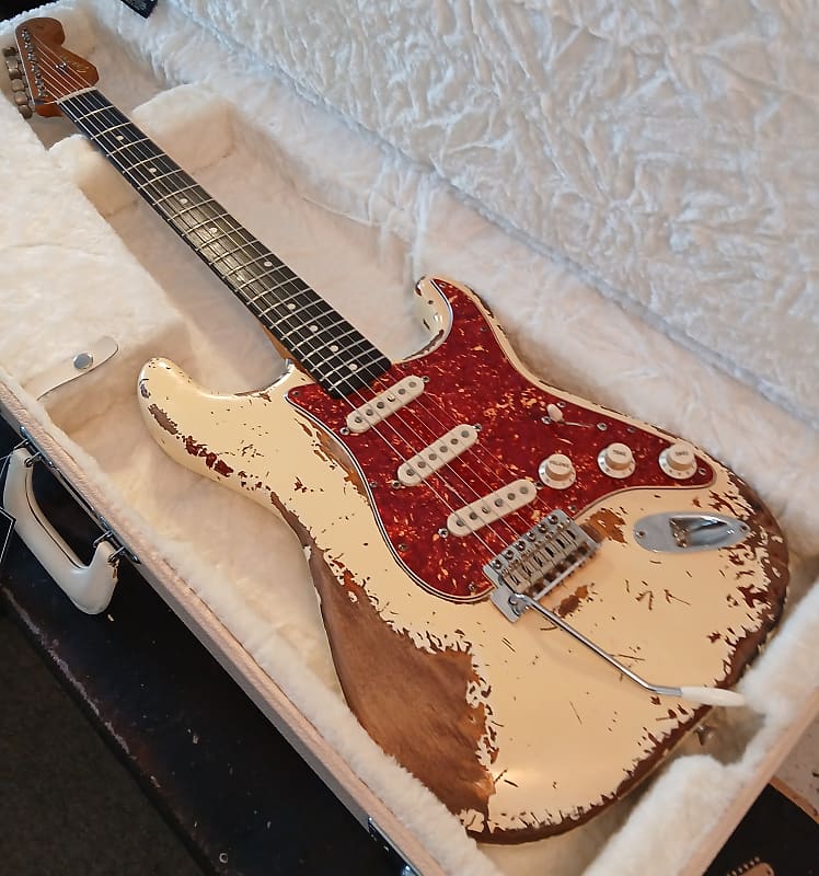 Voodoo Turkey Heavy relic stratocaster with Ltd Edition | Reverb