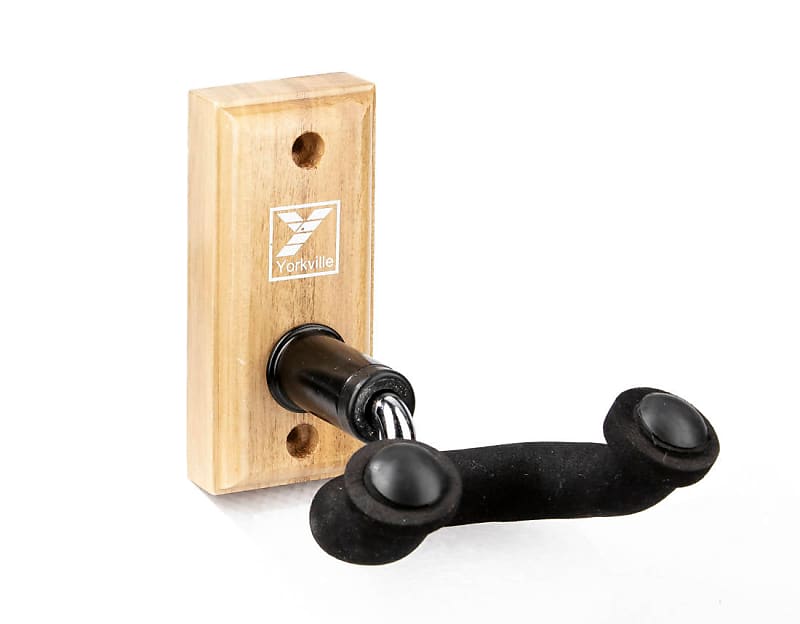Yorkville GH-08 Guitar Hanger W/Wooden Block | Reverb