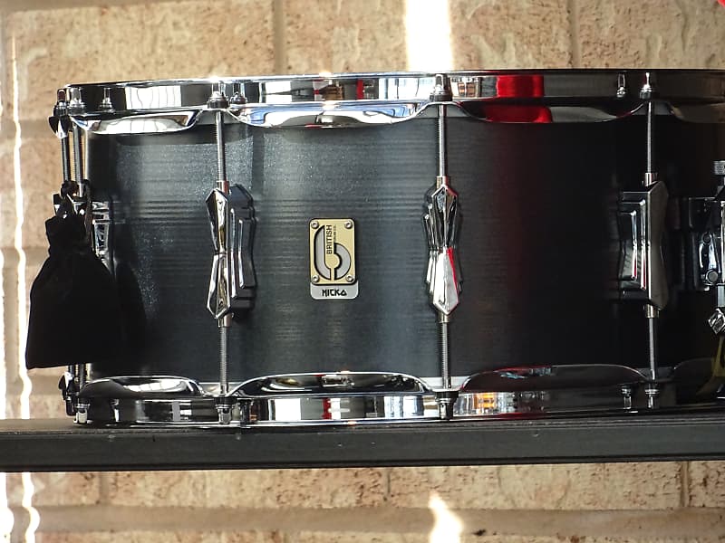 British Drum Company Nicko McBrain Signature 6.5X14 Talisman | Reverb