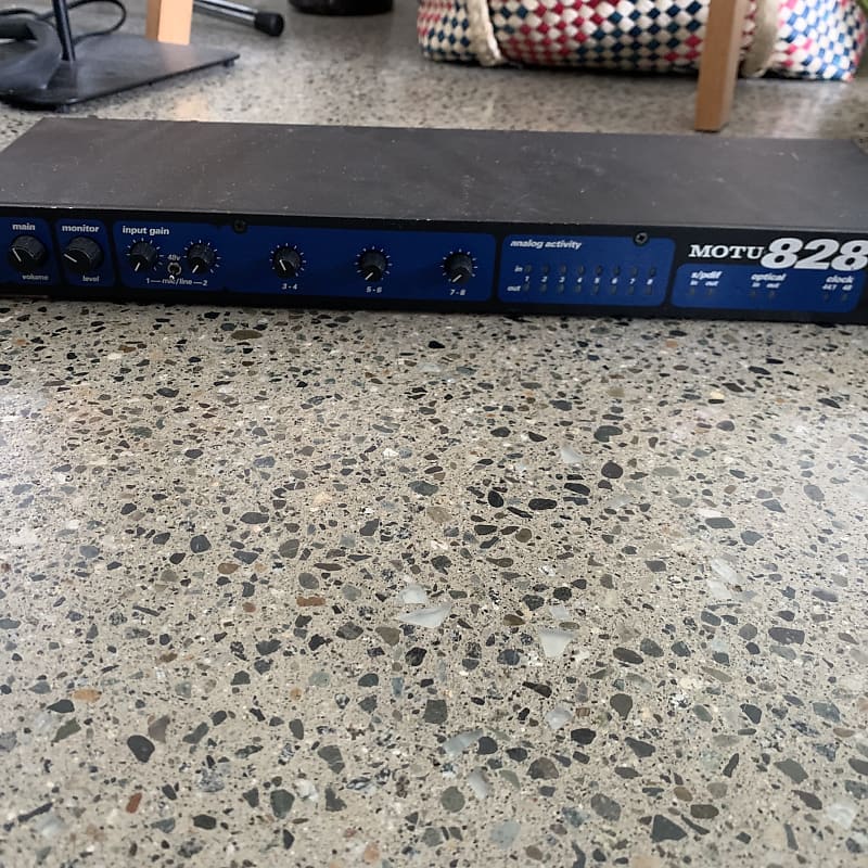 MOTU 828 Firewire 8x8 Digital Audio Interface | Reverb Australia