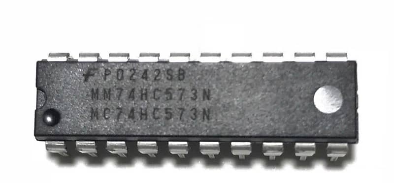 MM74HC573N 74HC573 Octal Transparent D-Type Latches With | Reverb