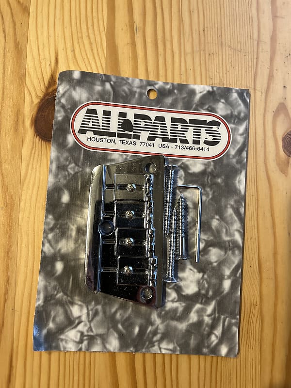 Allparts Danelectro Chrome Bass Bridge Chrome | Reverb