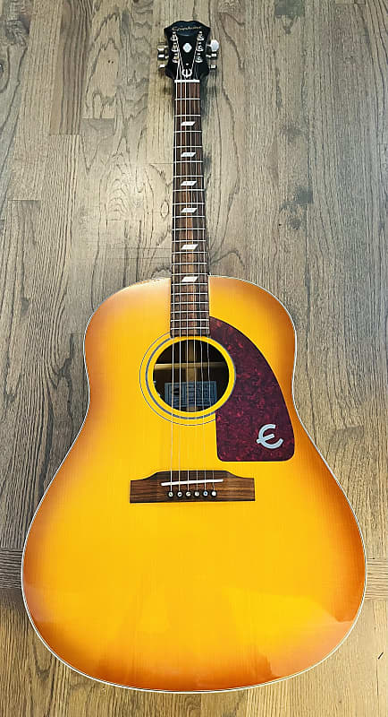 Epiphone 1964 Texan LE Frampton A/E 2018 - Faded VBurst | Reverb