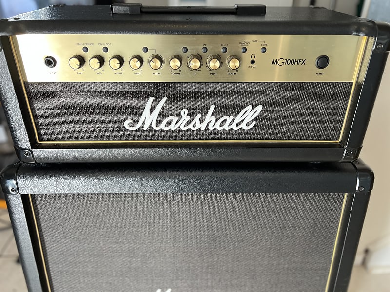 Marshall Marshall HGFX Head with Marshall MG412AG Cabinet | Reverb