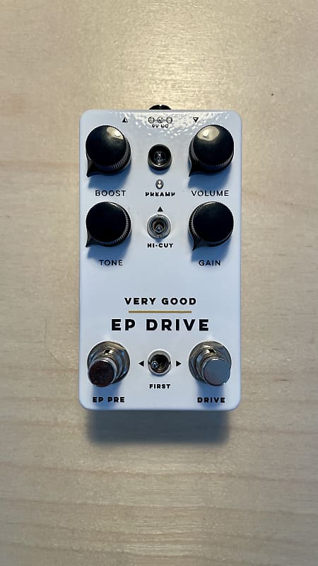Very Good Amp Co. EP Drive V2 White | Reverb