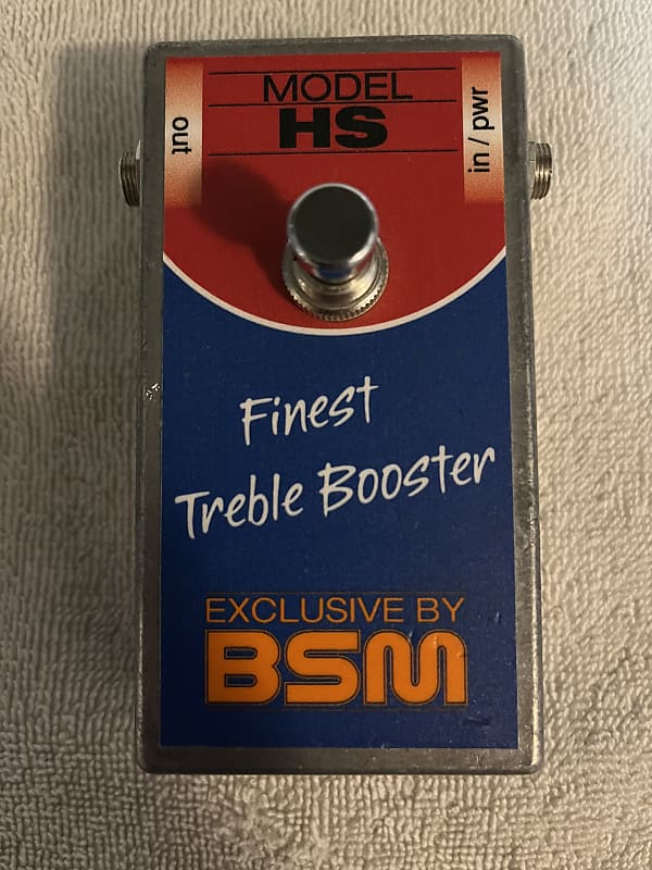 BSM Model HS Finest Treble Booster | Reverb