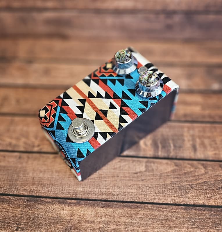 Hello Sailor Effects Abbey Road Fuzz - Aztec fabric | Reverb UK