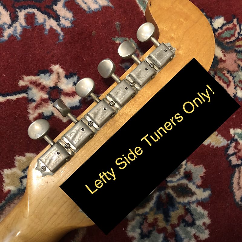 1965 Kluson Deluxe Double Line Tuners w/Bushings & Install | Reverb