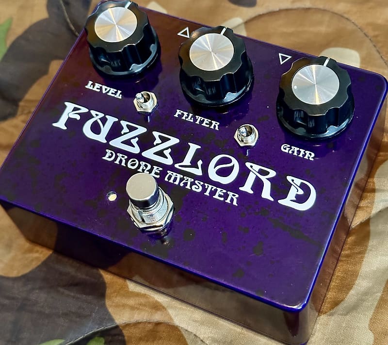 Fuzzlord Drone Master Distortion *(Purple)* w / Box | Reverb