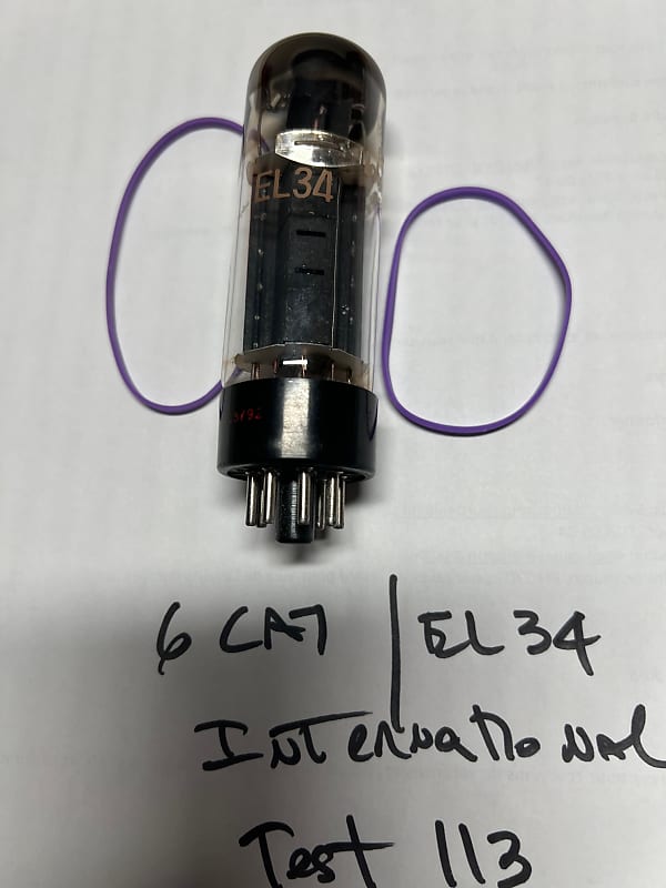 International 6CA7/EL34 | Reverb