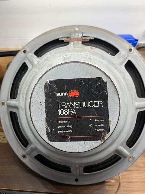 Sunn early 70's pa speaker | Reverb