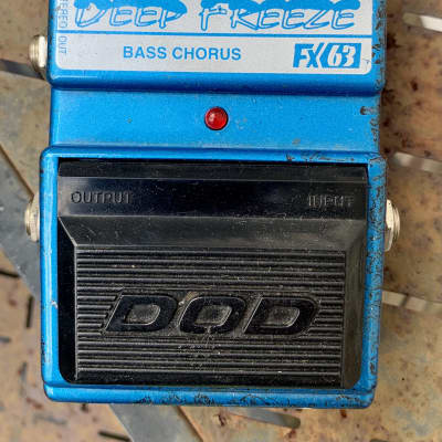 DOD Deep Freeze Bass Chorus USA 1990s Jason Lamb w/ Box | Reverb