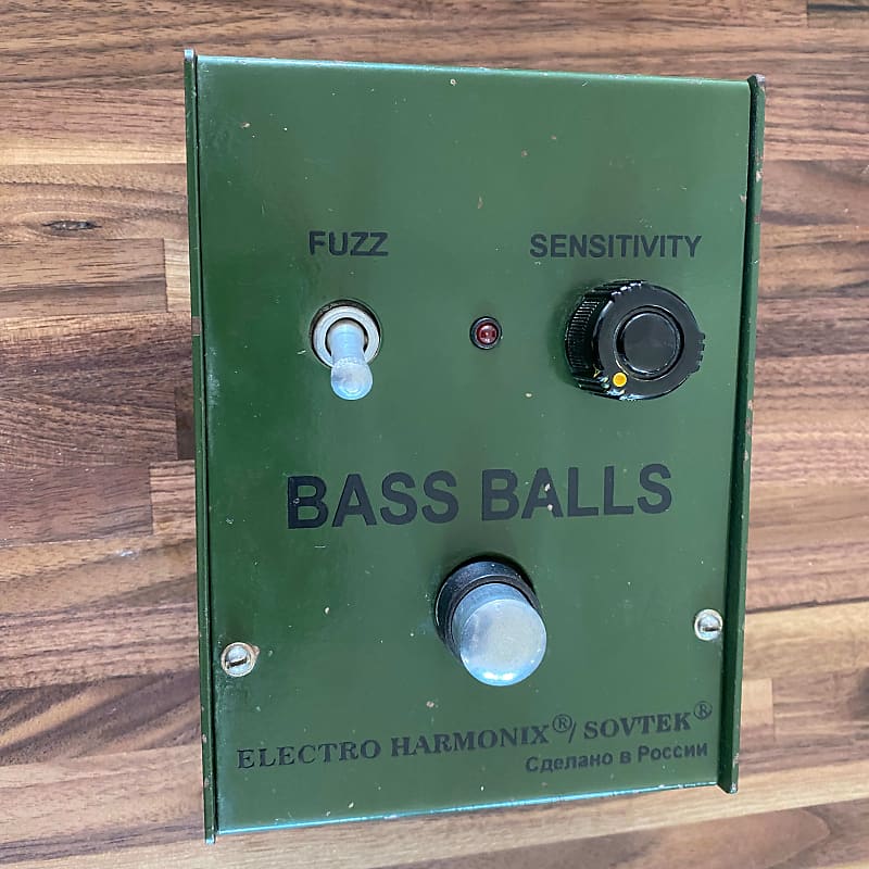 Sovtek Bass Balls Rare Green with Rarer Box | Reverb