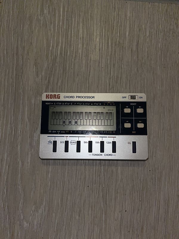 Korg Chord processor | Reverb