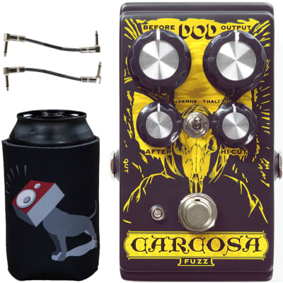 DOD Carcosa Analog Fuzz Pedal Bundle with Pedaltrain Official | Reverb