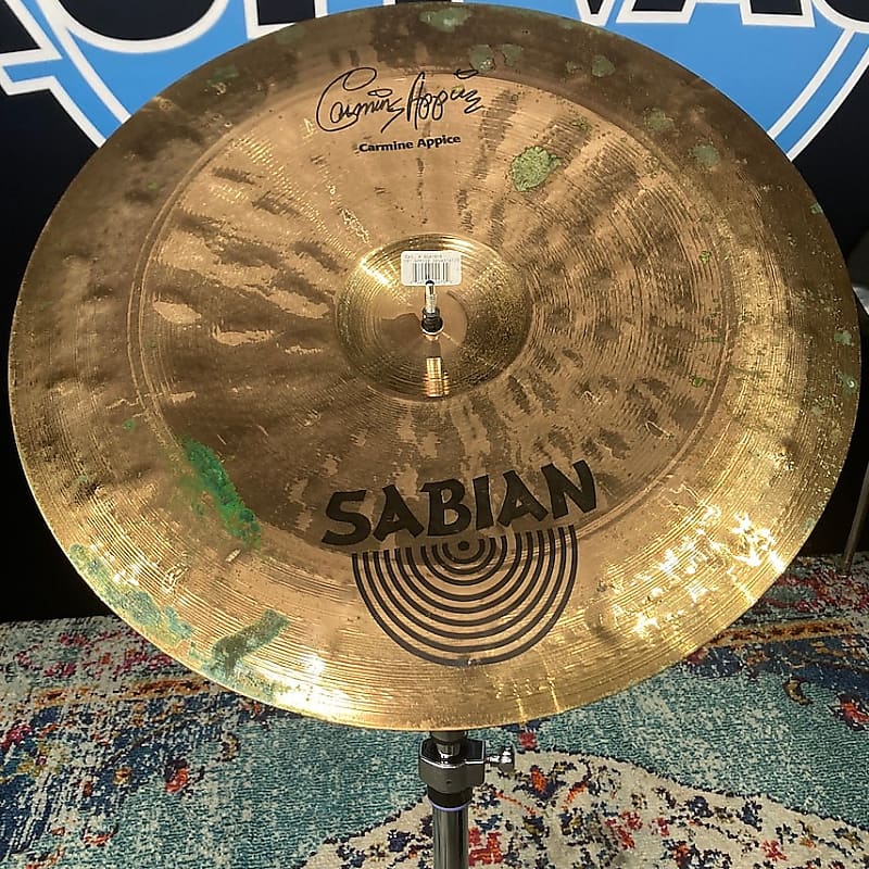 Sabian 19" Signature Carmen Appice Devastation Chinese Cymbal | Reverb