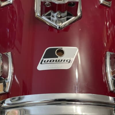 Ludwig Rocker USA 12" Tom Maple Interior - 10x12 Plum Crazy | Reverb