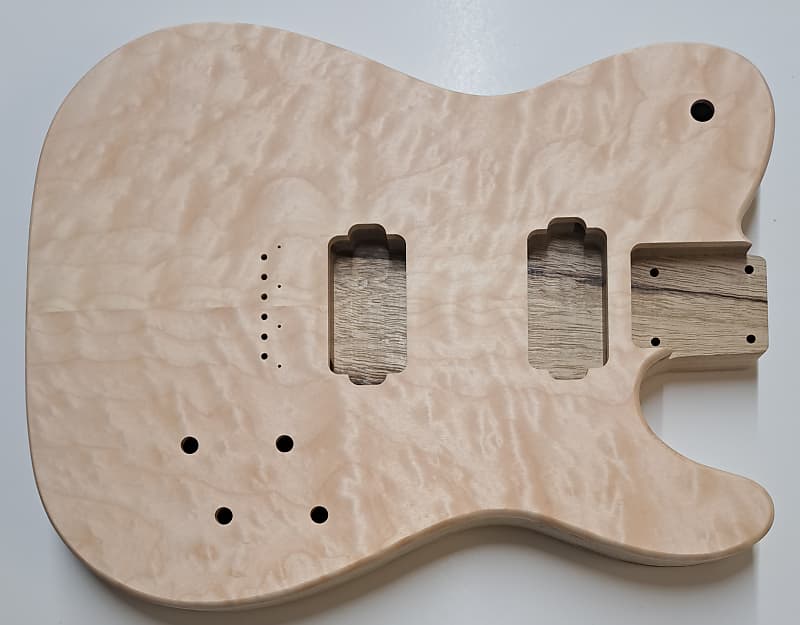Shepard Custom Guitars Custom Telecaster Body Semi-hollow | Reverb