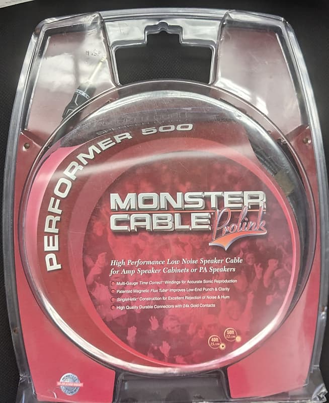 Monster, Cable P500S-40 Speaker Cable | Reverb