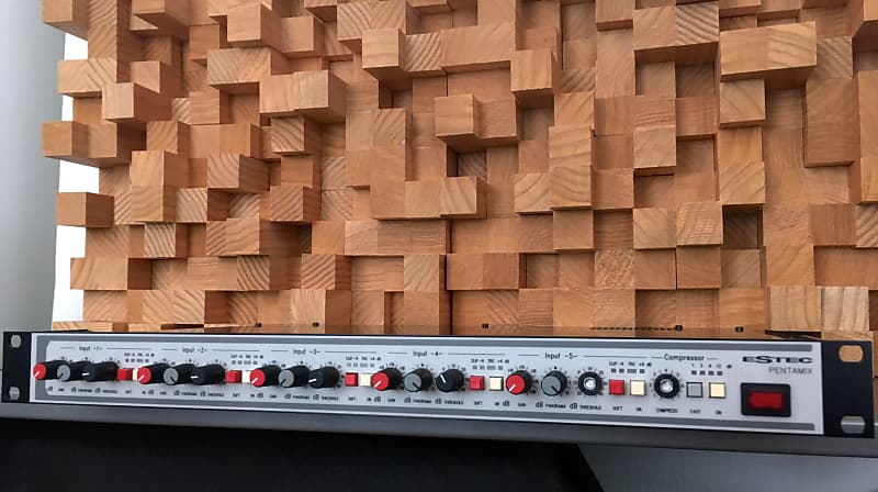 Estec Pentamix – summing mixer w/ compressor & gates // | Reverb