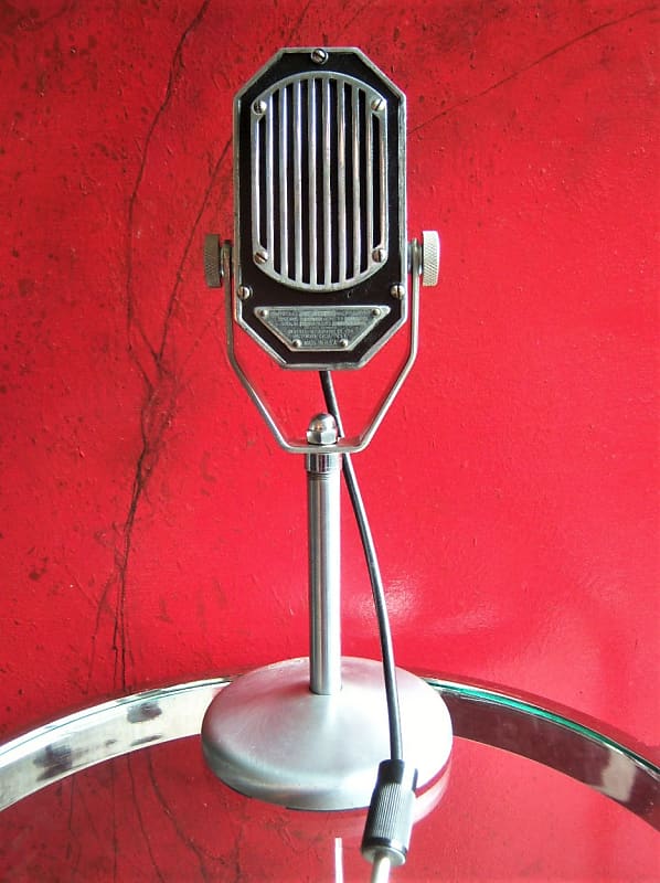 Vintage RARE 1930's Universal M4 "Velocity" ribbon microphone | Reverb