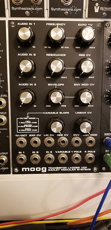 Oakley Oakley Sound "Moog Ladder Filter" 5U MOTM Module | Reverb