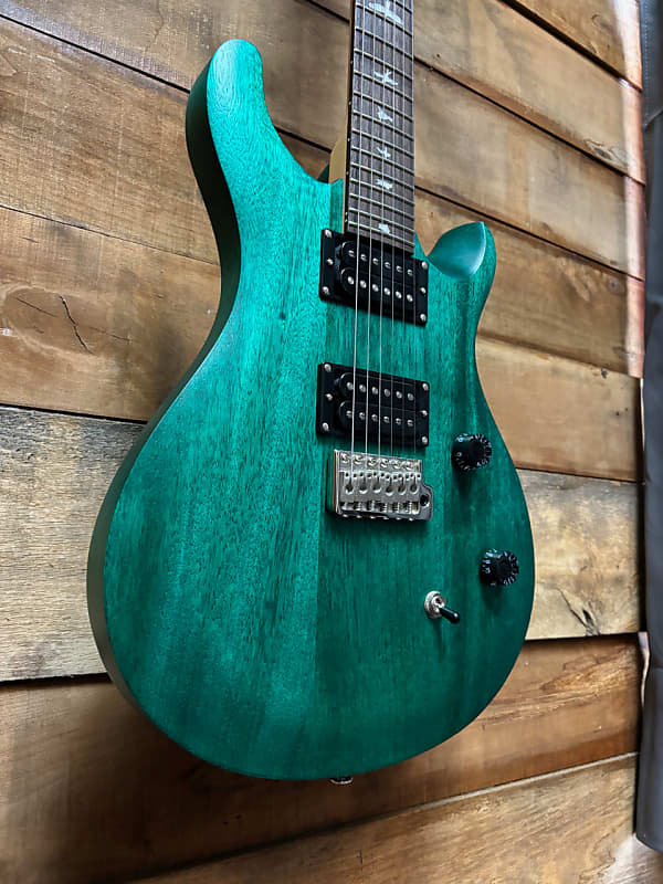 PRS SE CE24 Standard Satin Turquoise w/bag | Reverb