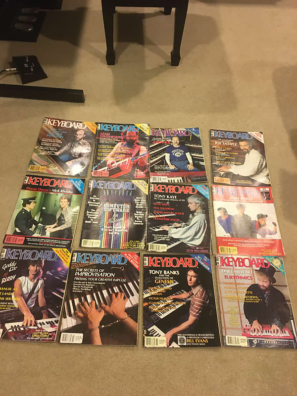 Keyboard Magazine 1984 - All 12 Issues; Jan-Dec. | Reverb