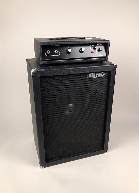Rare 1975 Univox UB250 Piggyback 20w 1x15" Bass Amp | Reverb