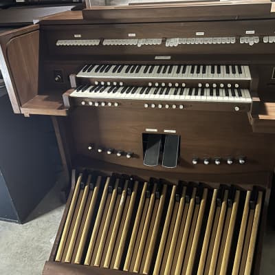 Allen Digital Computer Organ w/ 32 Note Concave Pedalboard, | Reverb