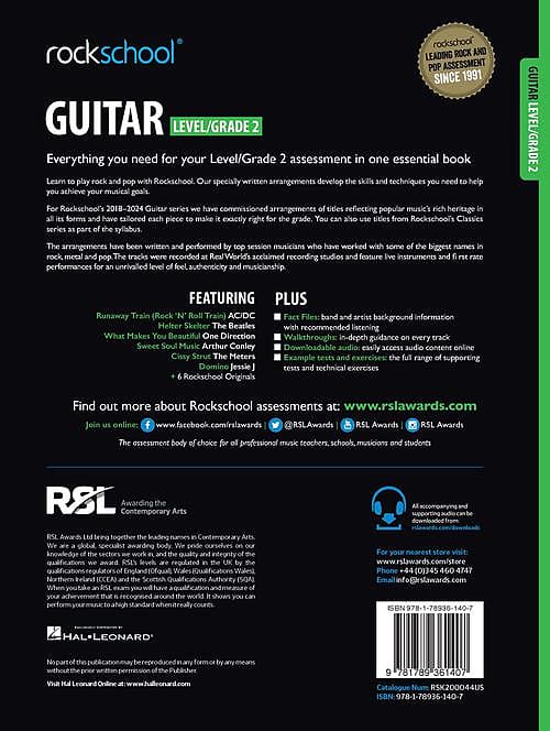 Rockschool Electric Guitar Level 2 | Reverb