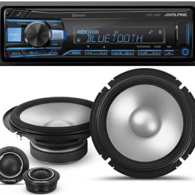 Alpine UTE-73BT In-Dash Digital Media Receiver Bluetooth & | Reverb