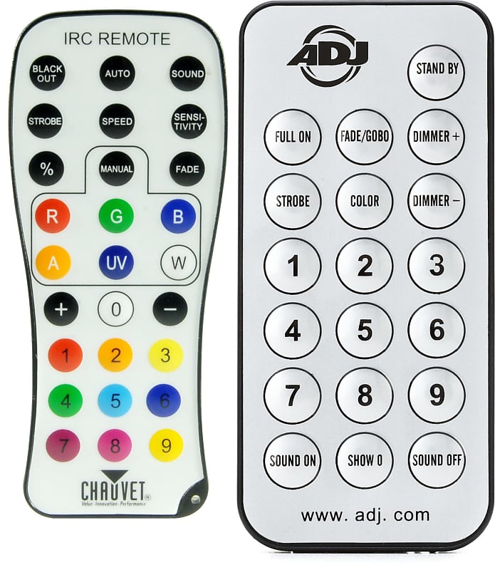 Chauvet DJ IRC-6 Infrared Remote Control Bundle with ADJ | Reverb