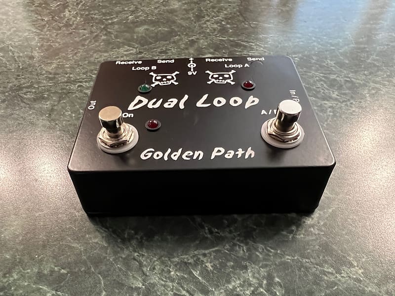 Golden Path Dual Looper true bypass loop pedal | Reverb