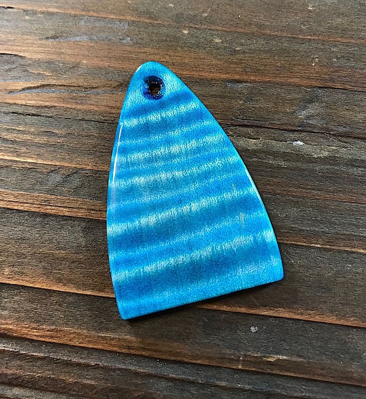 Custom-Made Truss Rod Cover For PRS "Paul Reed Smith" (Blue) | Reverb