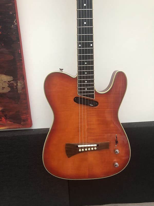 Vester Tradition Telecaster Acoustic Super Rare Custom Shop | Reverb