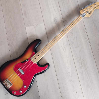 Maya Telecaster Bass Lipstick Pickup 1970s Sunburst | Reverb