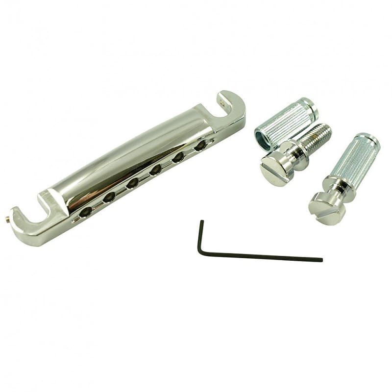 TonePros Standard Locking Stop Tailpiece Nickel T1ZS-N | Reverb