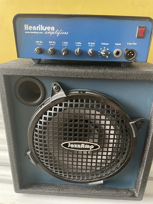 Henriksen Jazz Amp w/ 10 inch Cabinet 2000's - Blue | Reverb