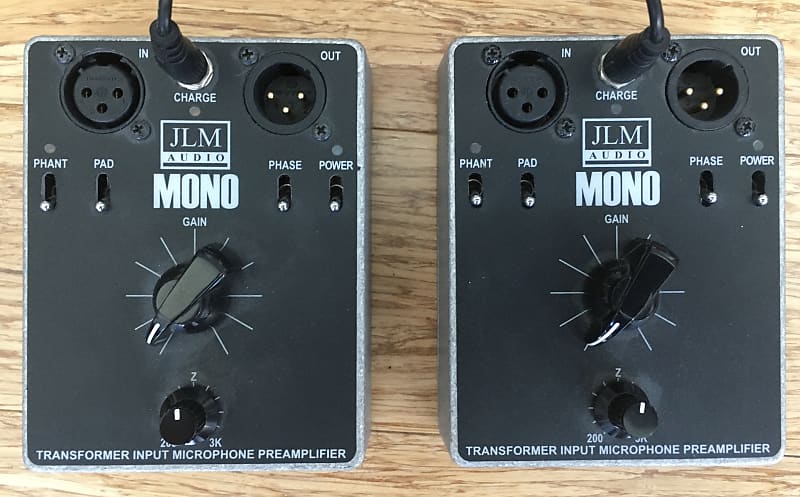 JLM Audio Mono preamps (2) | Reverb