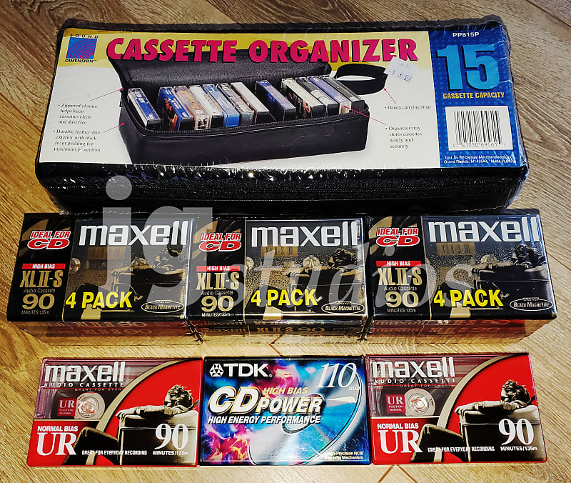 Maxell XLII-S Cassette Tapes - 3 4-Packs +3 Various with New | Reverb